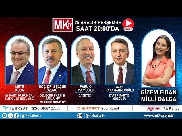 #CANLI İMAMOĞLU OUT SARAN IN, YILBAŞI AF PİYANGOSU, SURİYE KARIŞTI ...