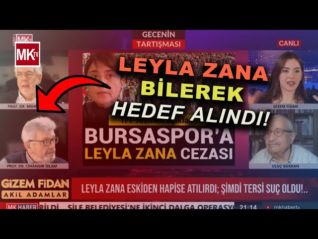 CANLI YAYINDA LEYLA ZANA POLEMİĞİ! 'Bilerek Hedefte!''Tehlikeli ...