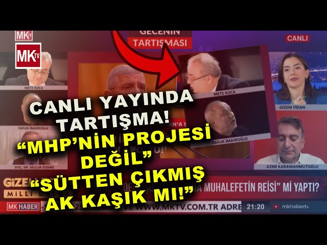 CANLI YAYINDA MHP KAVGASI! 'İKİDE BİR TERÖRSÜZ TÜRKİYE MHP'NİN İŞİ ...