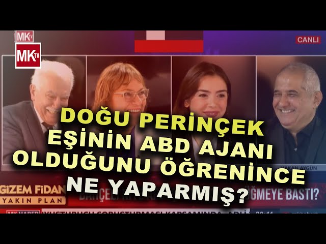 DOĞU PERİNÇEK EŞİNİN AMERİKAN AJANI OLDUĞUNU ÖĞRENİNCE NE YAPARMIŞ ...