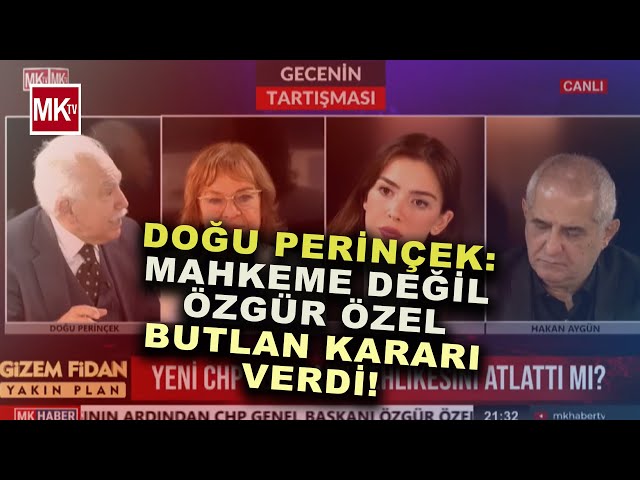 DOĞU PERİNÇEK'TEN ÇARPICI 'BUTLAN' YORUMU!'MAHKEME DEĞİL ÖZGÜR ÖZEL ...
