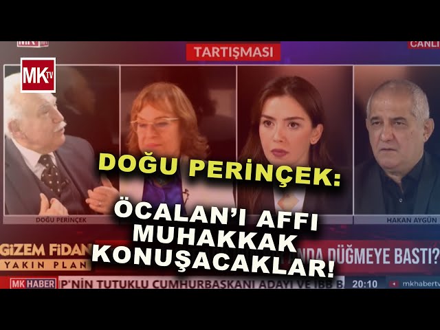 DOĞU PERİNÇEK'TEN ÇOK KONUŞULACAK AF ÇIKIŞI! 'Öcalan'a AF Konuşulmadan..'