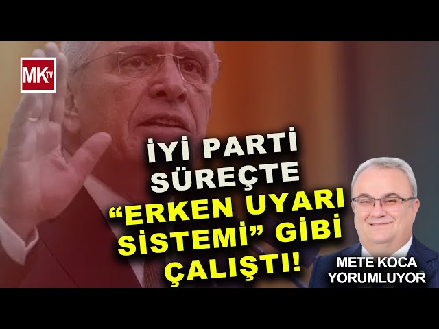 SÜREÇ DERVİŞOĞLU'NU "ANA MUHALEFETİN REİSİ" Mİ YAPTI? İyi Partili Mete ...